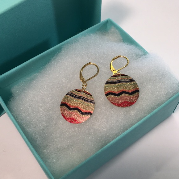 Dear Fawn | Jewelry | New Positive Vibes Gold Plated Lever Back ...